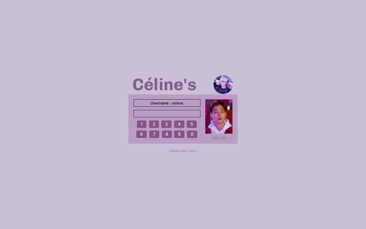 Celine's intro
